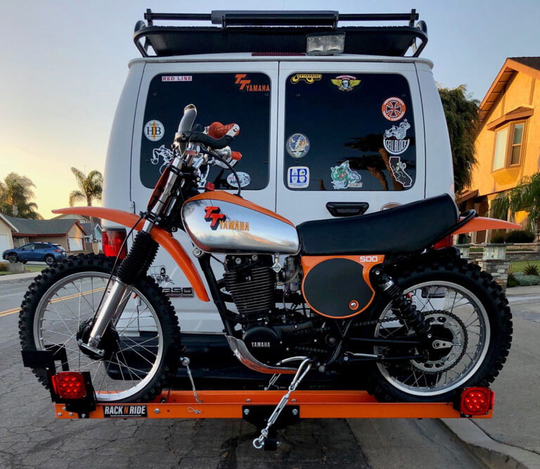 Rack N Ride Motorcycle Hitch Carrier Racks to transport your motorbike