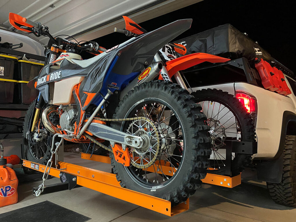 Heavy Duty Double MX Motorcycle Hitch Carrier by Rack N Ride